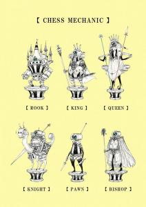 chess mechanic / 大志 | conte（コンテ） – アート購入・販売
